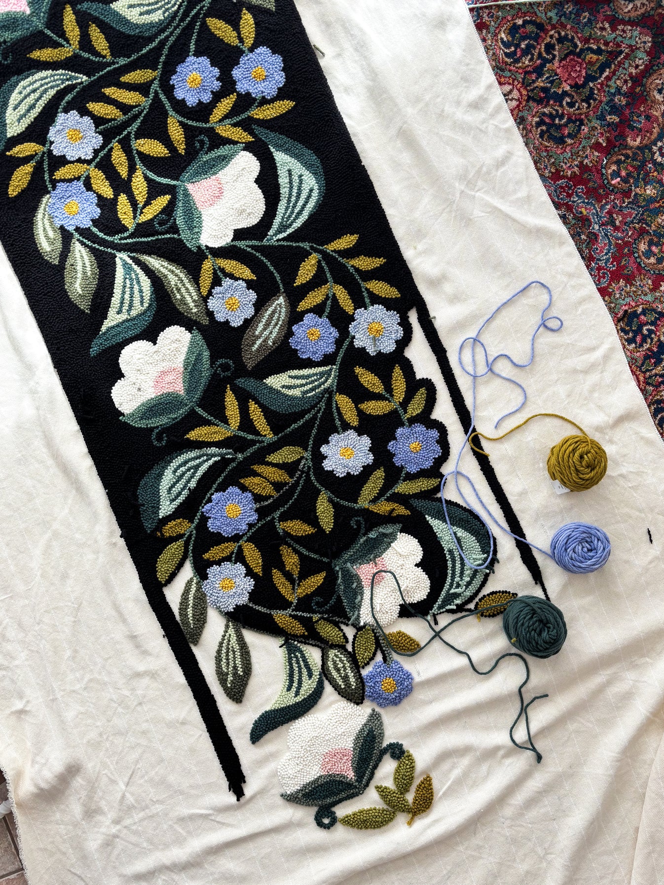 Indian Floral Hall Runner Pattern & Guide – The Urban Acres