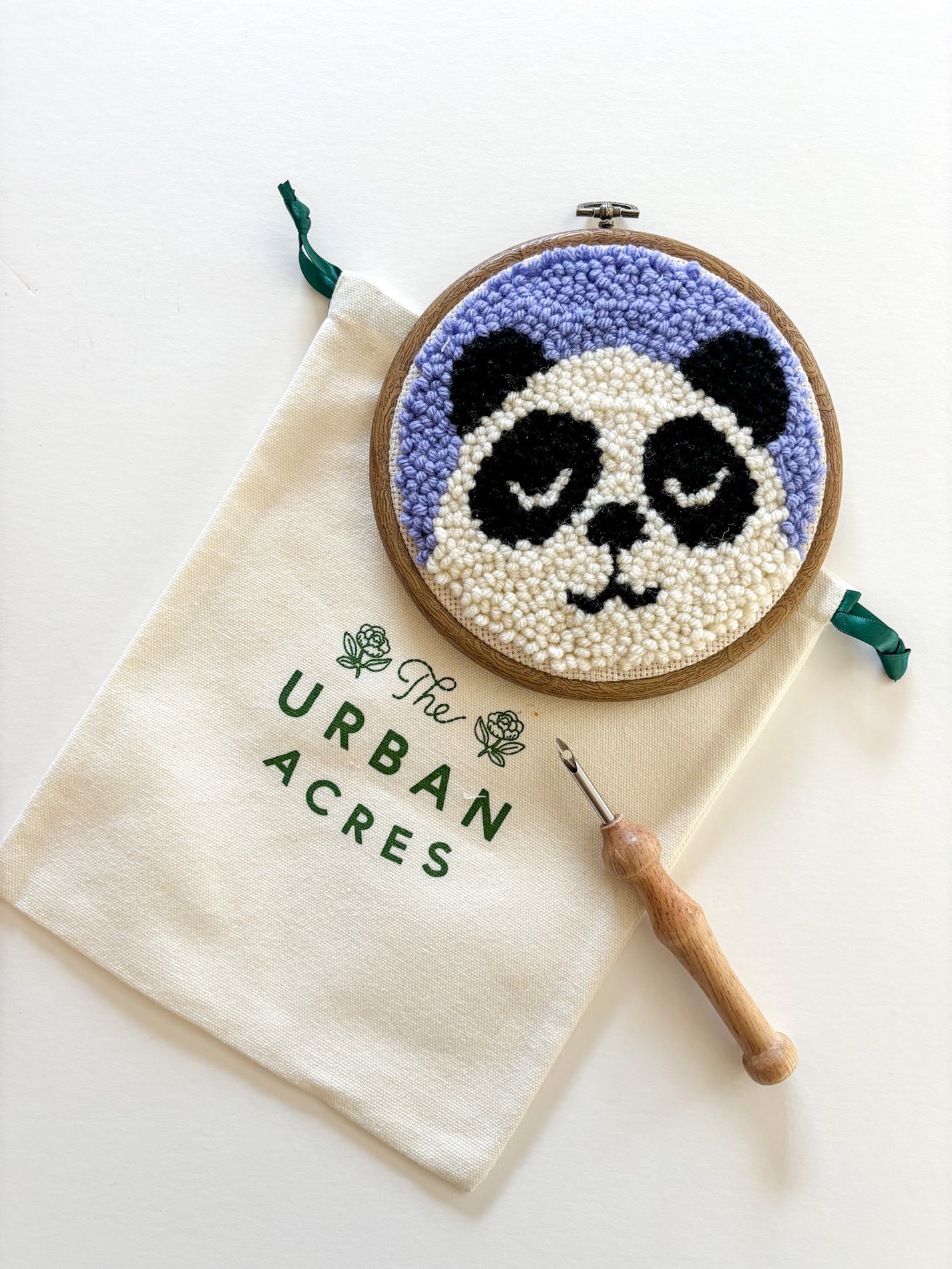 Panda Bear Punch Needle Kit – The Urban Acres